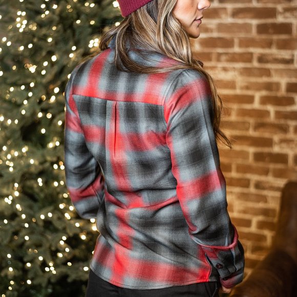 DIXXON | Tops | Dixxon The Blazer Flannel Shirt Womens Xl | Poshmark